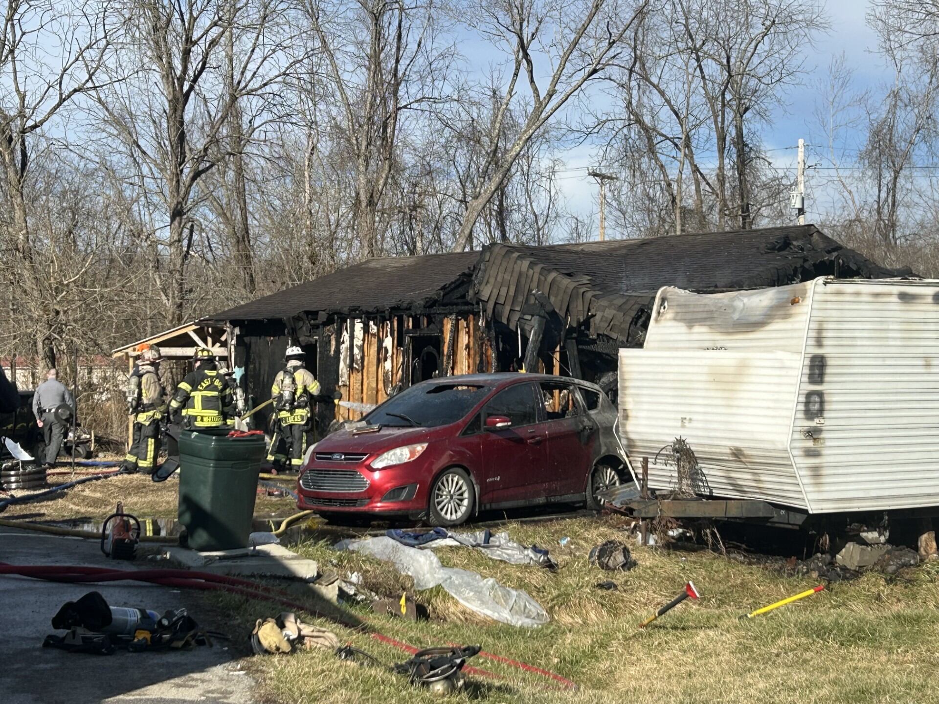 1 dead, another injured in fire