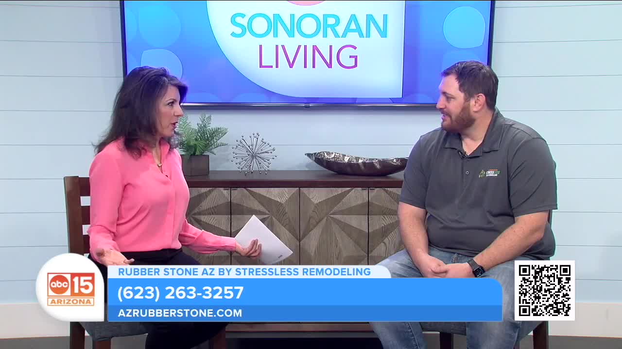 Rubber Stone AZ by StressLess Remodeling is a must-have upgrade before ...