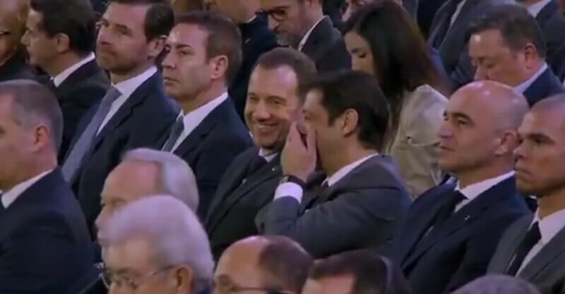 O ataque de riso de Varandas e Rui Costa que dá que falar