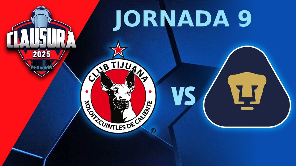 Tijuana vs Pumas: ¿Cuándo y dónde ver el juego de la J9 del Clausura 2025?