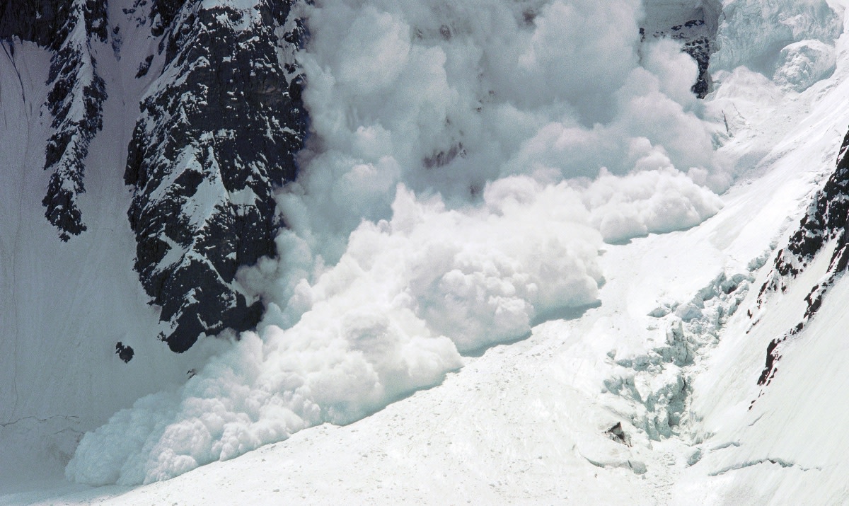 Incredible Footage Captures Moment Man Is Buried in Avalanche
