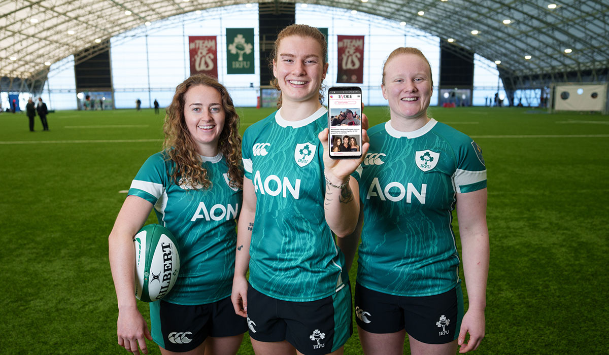 EVOKE teams up with Irish Rugby to be Women's team sponsor