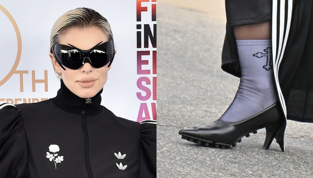 Julia Fox Keeps Turning Heads in a Willy Chavarria for Adidas Fit and ...