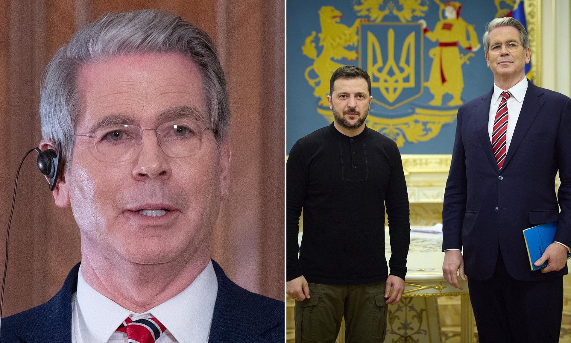 Scott Bessent fires back at reports of 'trembling' at Zelensky meeting