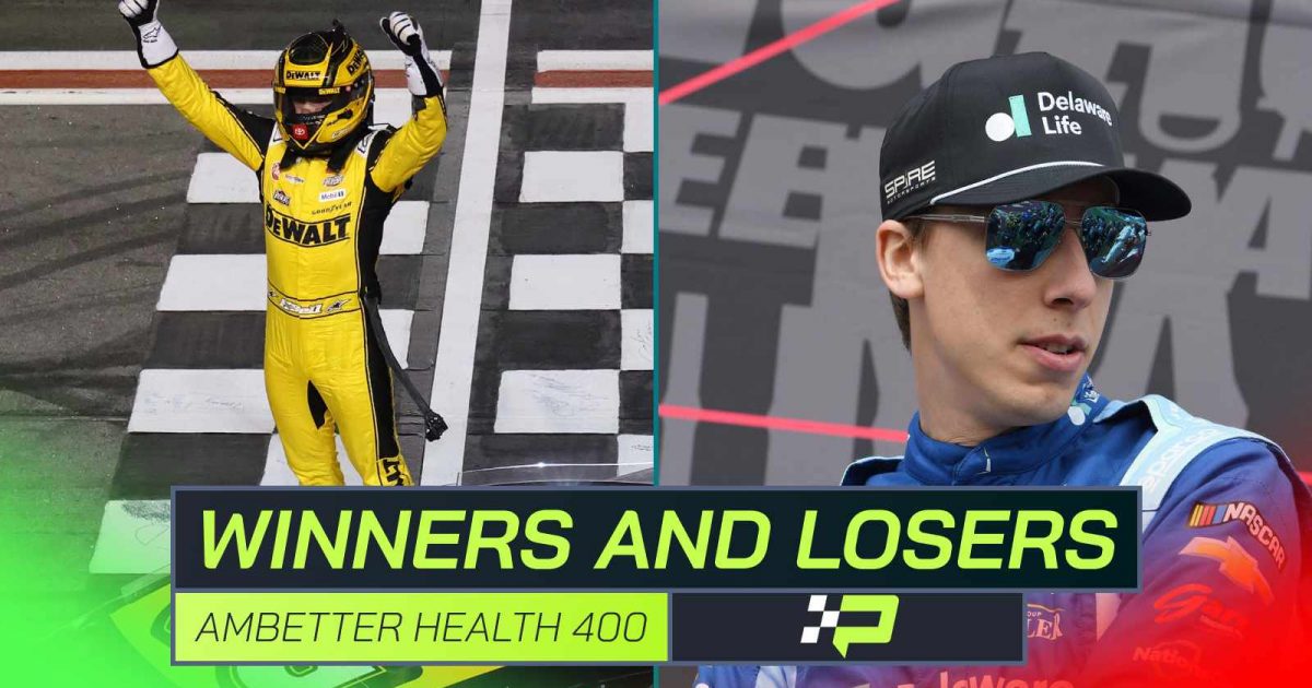 Winners and losers from the NASCAR Cup Series Ambetter Health 400 at ...