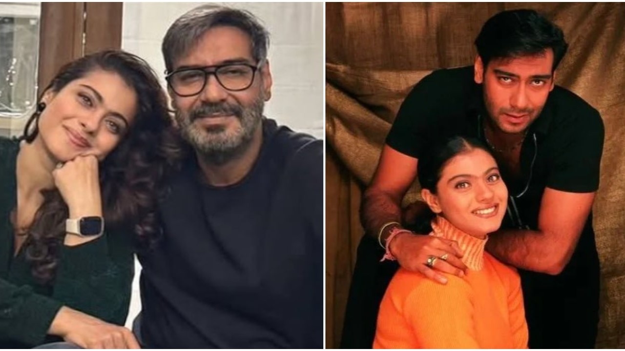 Ajay Devgn is 'beating the trend' by wishing Kajol on their 26th ...