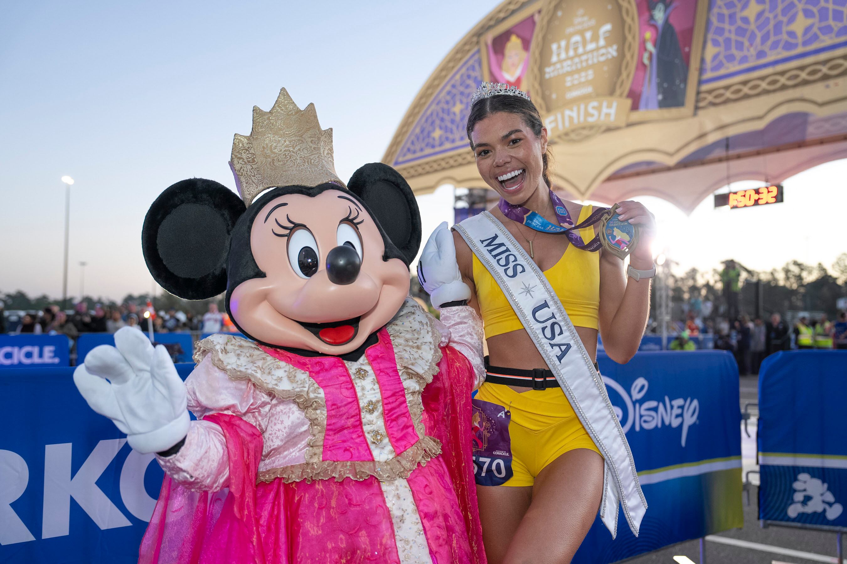 Orlando runner is crowned at the Disney Princess Half Marathon