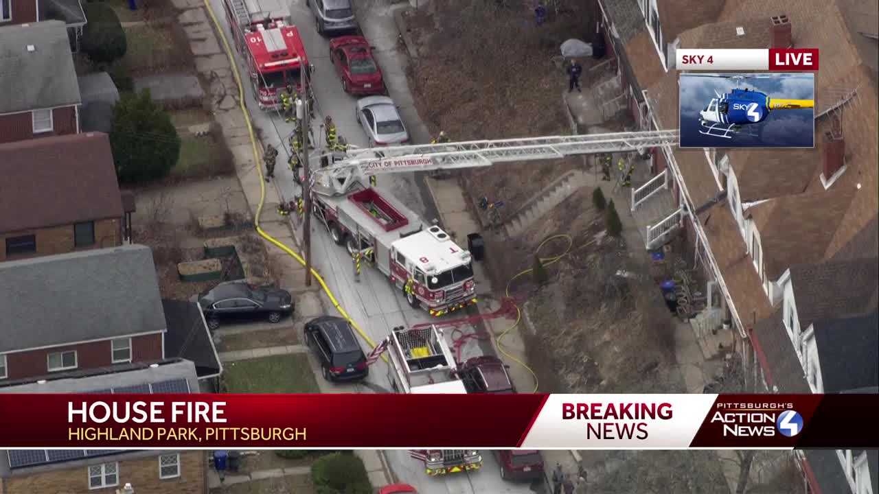 Crews responding after fire breaks out inside home in Pittsburgh