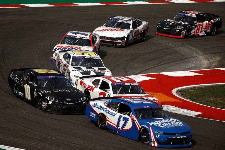 NASCAR entry list for Xfinity Series race at COTA in March 2025