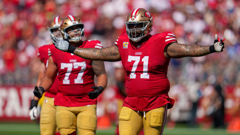 Will the 49ers look to improve their offensive line this offseason?