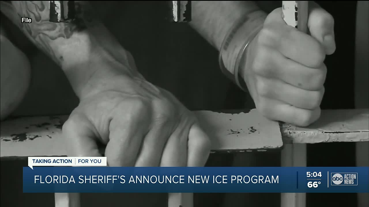 Florida Sheriff's announce new ICE program
