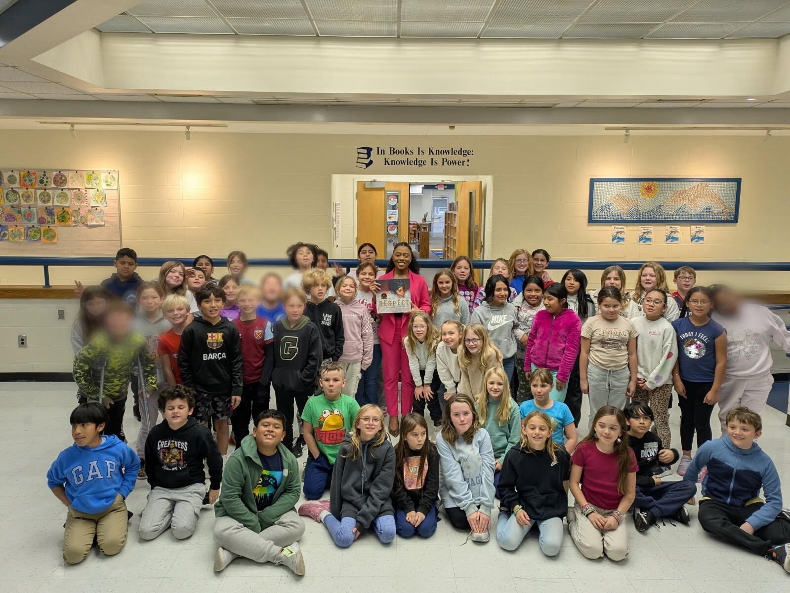 WECT reads to students during Black History Month