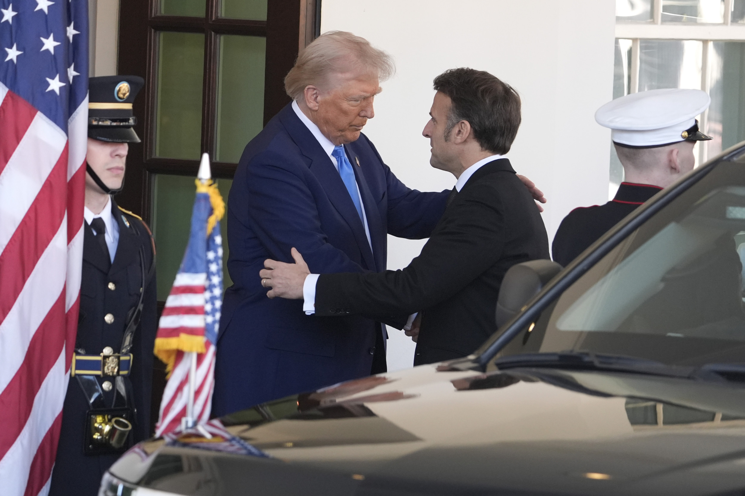 The Complete History of Trump and Macron's Long and Intense Handshakes