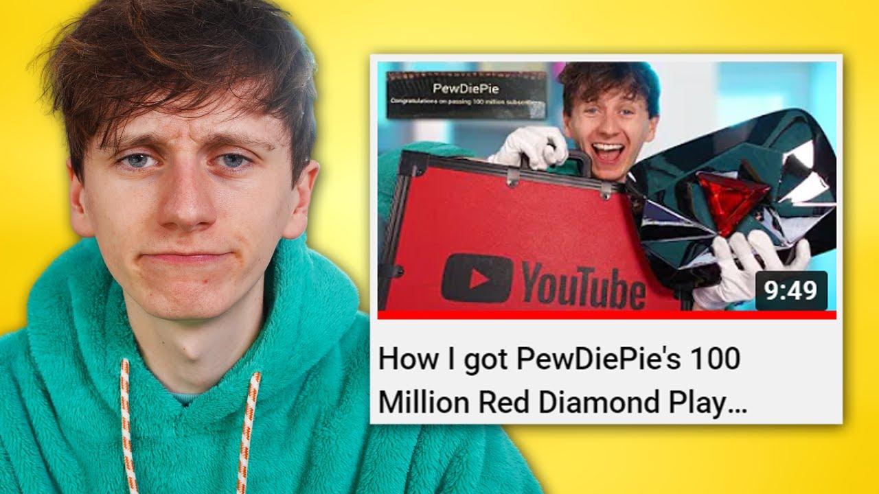 The Truth About My PewDiePie 100M Subscriber Play Button