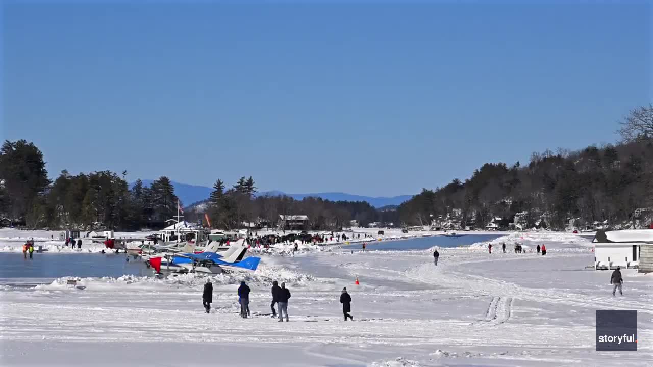 Planes Break Record at Only Ice Runway in Contiguous US