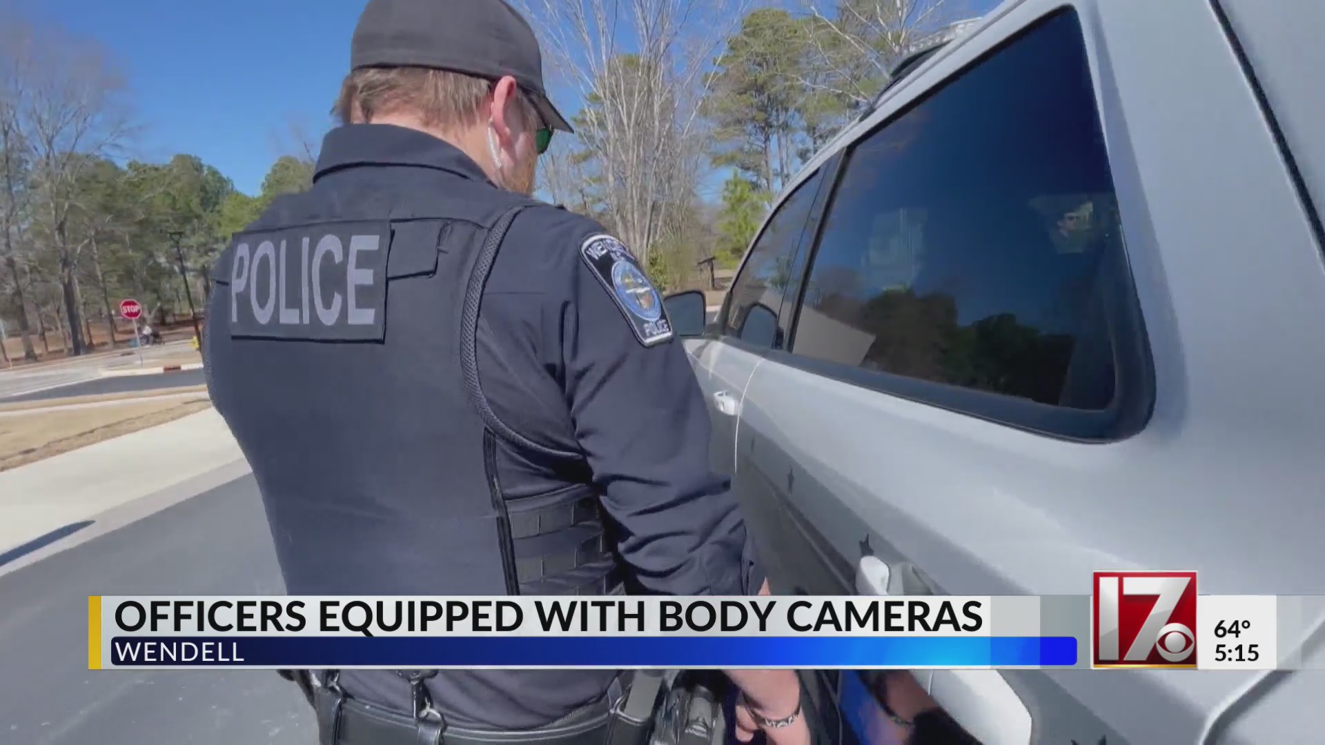 Wendell officers now equipped with body cameras
