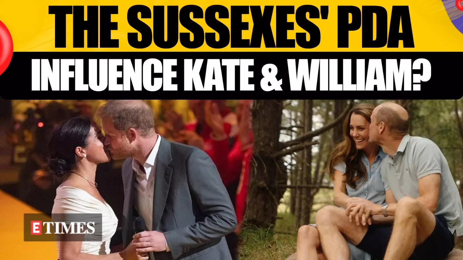 Meghan Markle and Prince Harry's PDA Moments Spark Royal Trend; Are Kate and Prince William ...