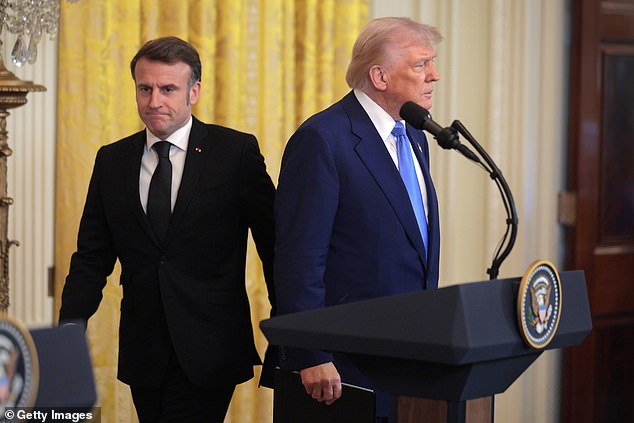 How the Macron-Trump bromance faded over Ukraine