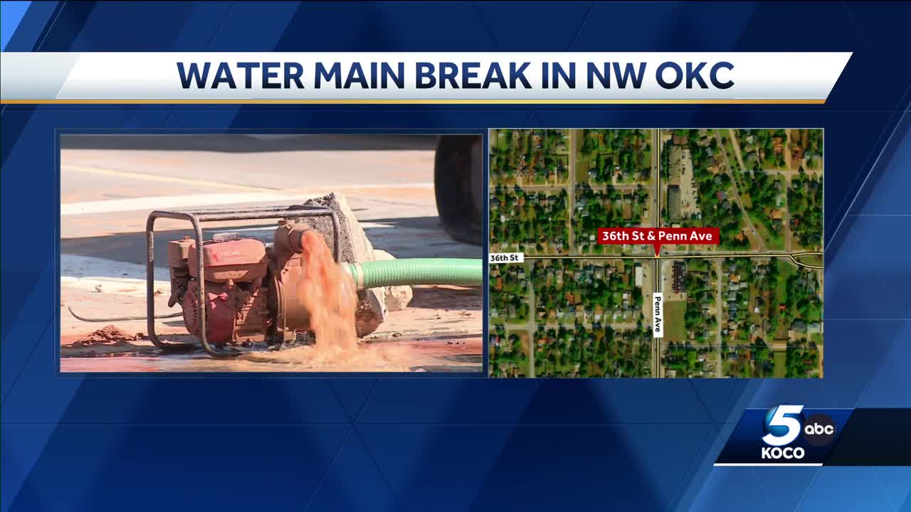 Part of northwest Oklahoma City road shut down while crews work to ...