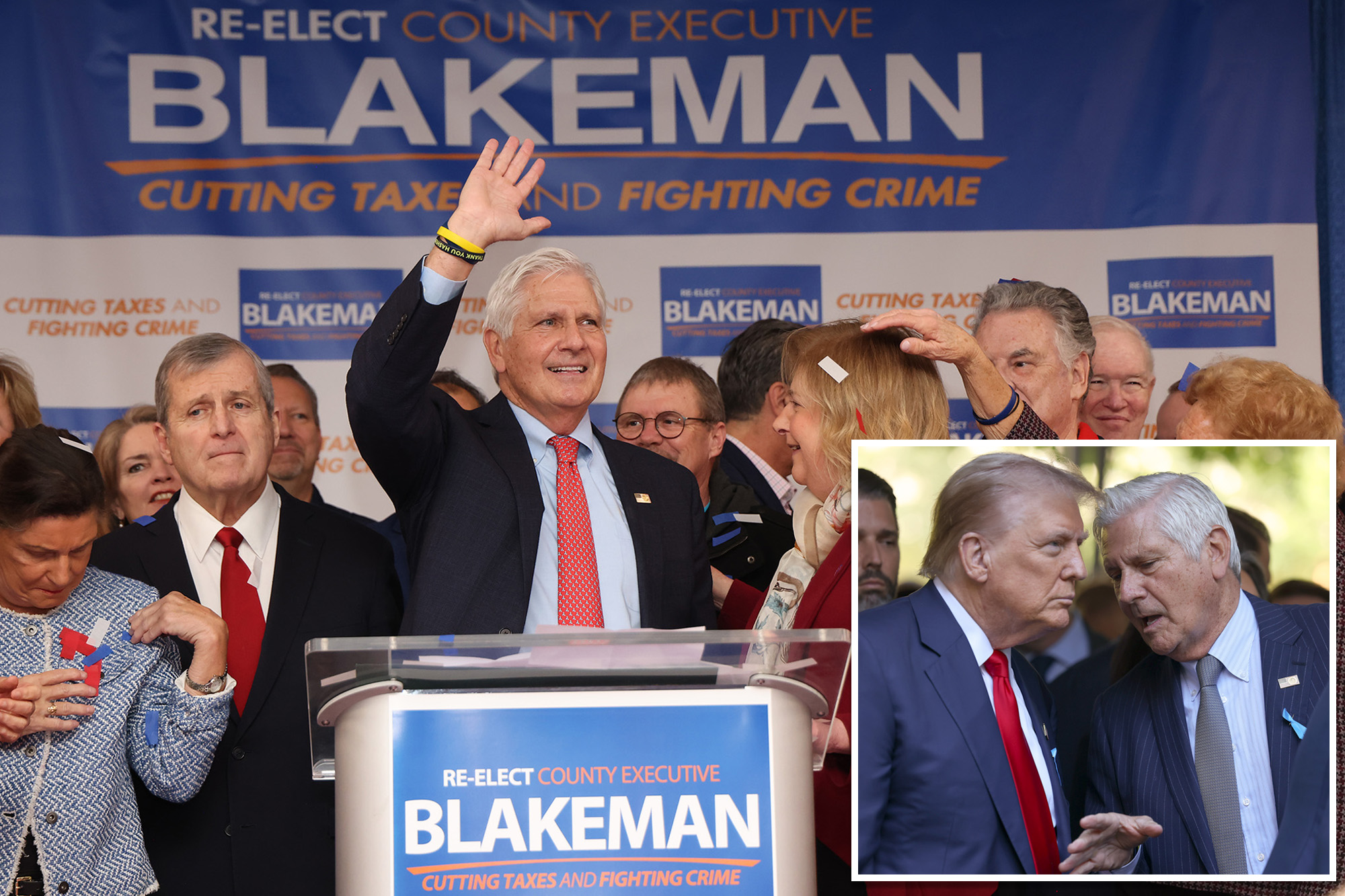 Trump ‘enthusiastic’ about Nassau Exec. Bruce Blakeman’s reelection ...