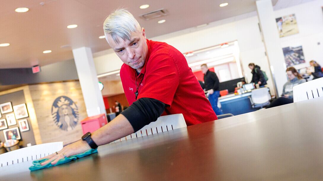 Densberger inspires with unwavering dedication to serving others