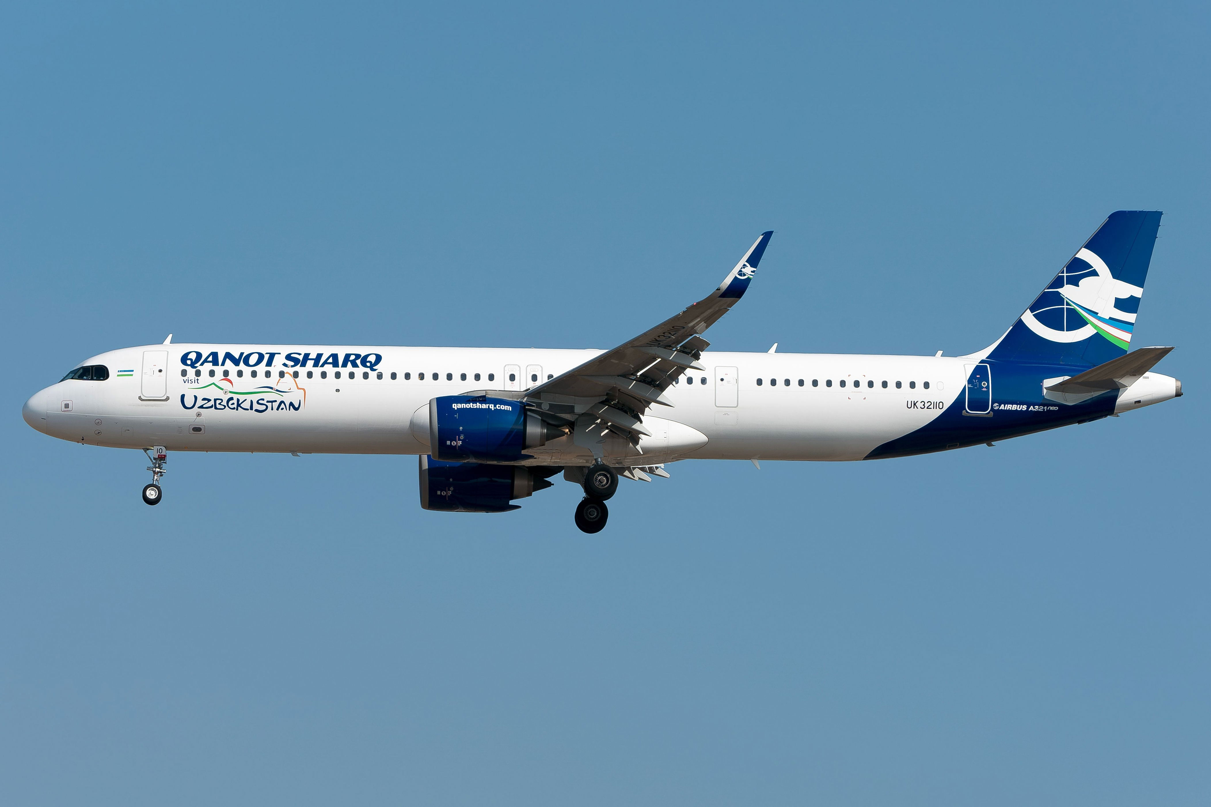 1st In Central Asia: Uzbekistan's Qanot Sharq Leases 3 Airbus A321XLRs & 2 A321LRs