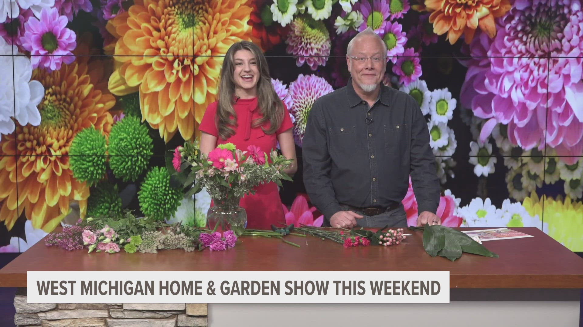 13 ON YOUR SIDE'S Riley Mack learns floral arranging tips from expert ...
