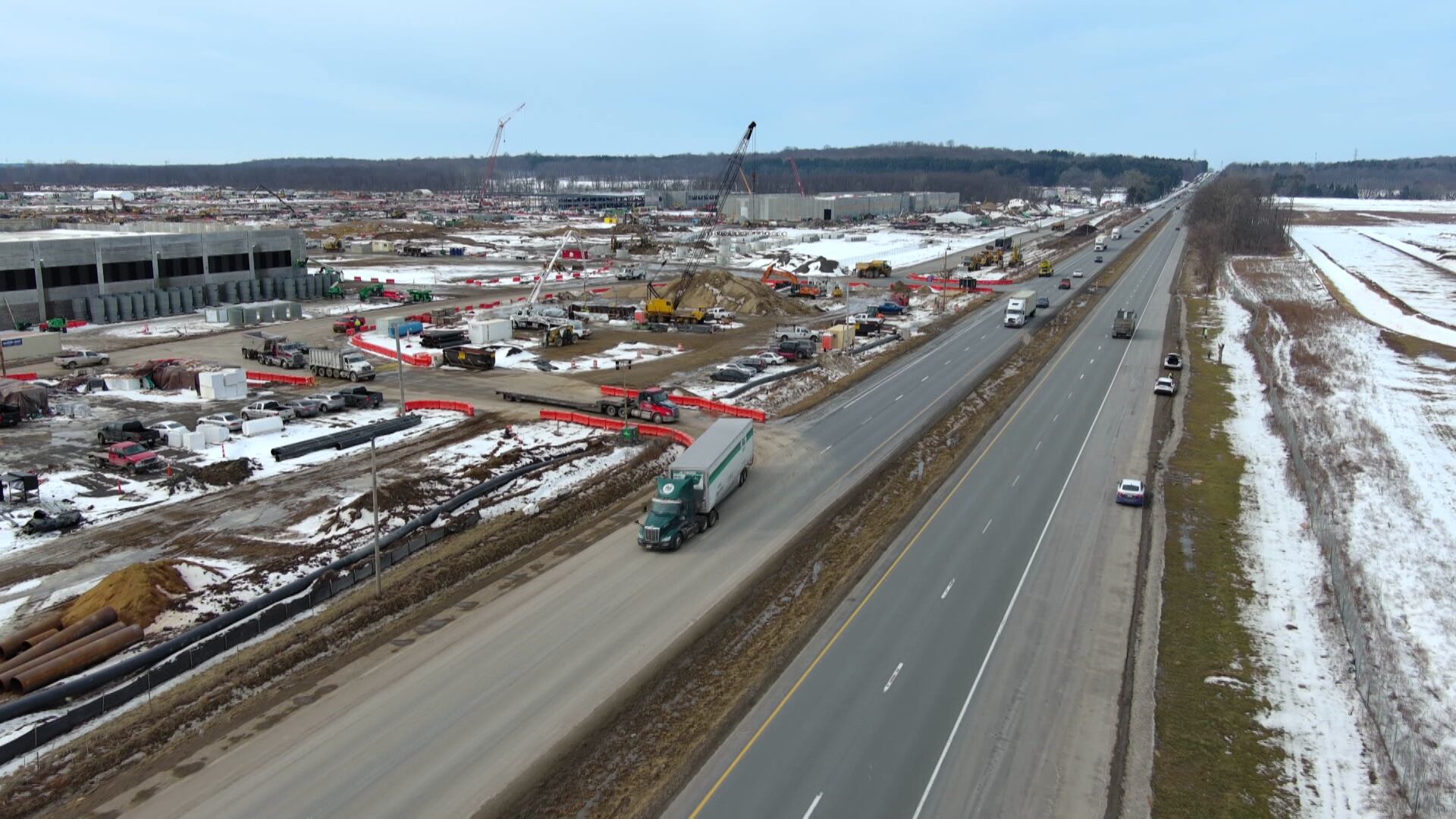 St. Joe County police increase patrols near Amazon construction site ...