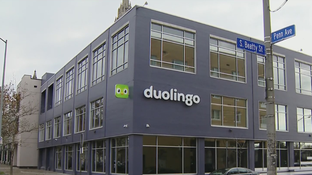 Duo the owl mascot revived. Duolingo declares, "legends never die."