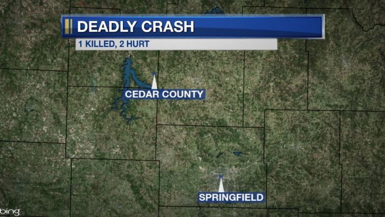 One dead after head-on crash in Cedar County