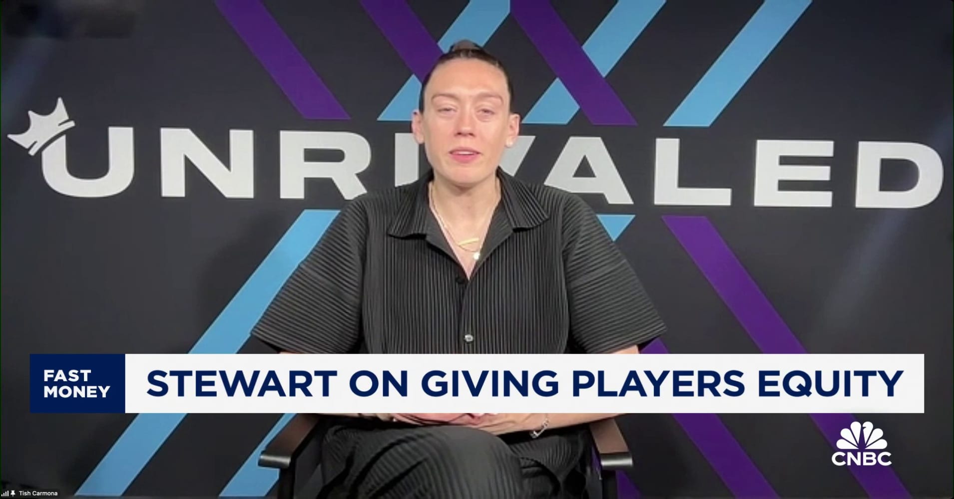 WNBA player and Unrivaled co-founder Breanna Stewart on giving equity ...