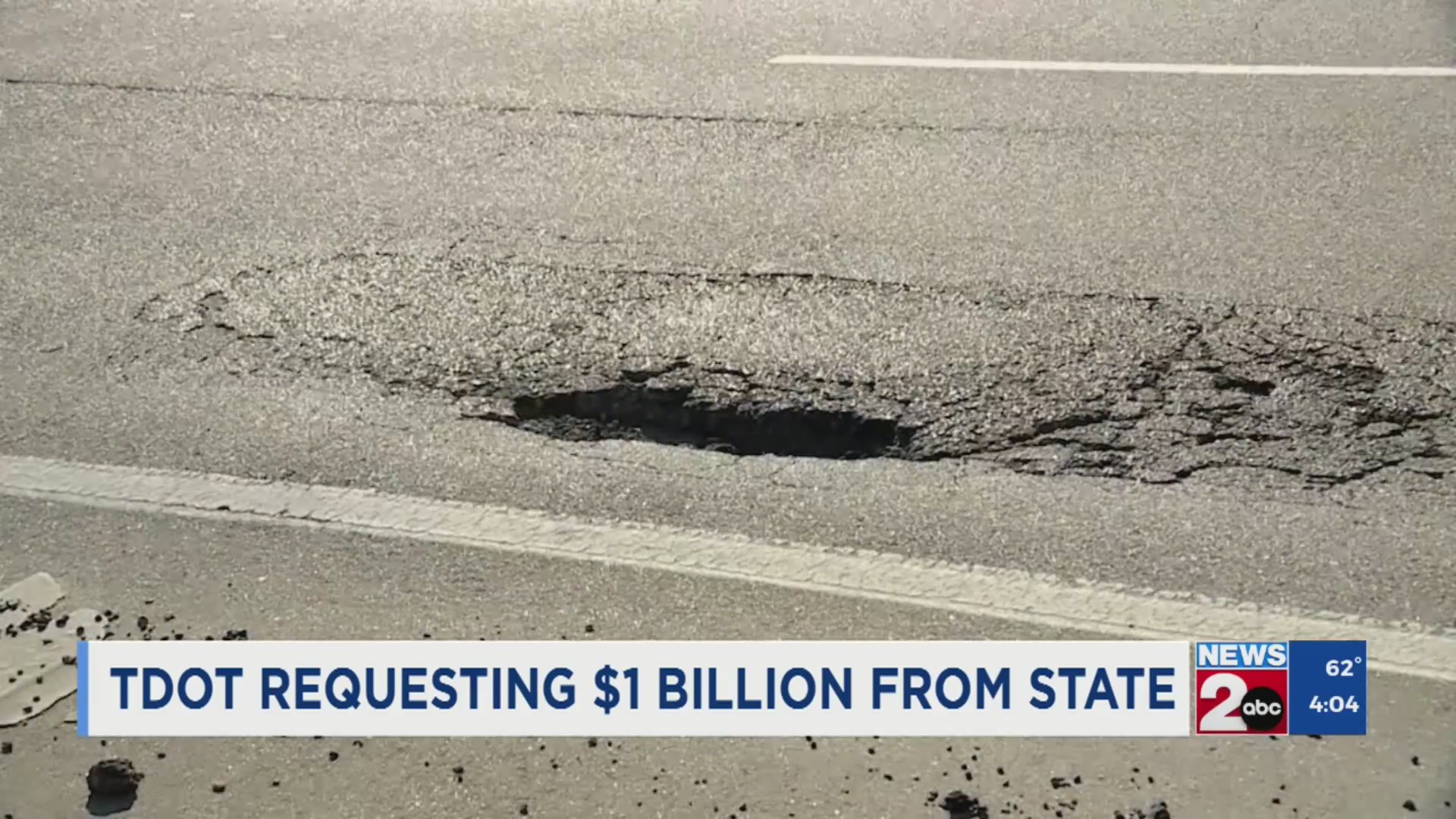 TDOT requesting $1 billion from state for maintenance, projects