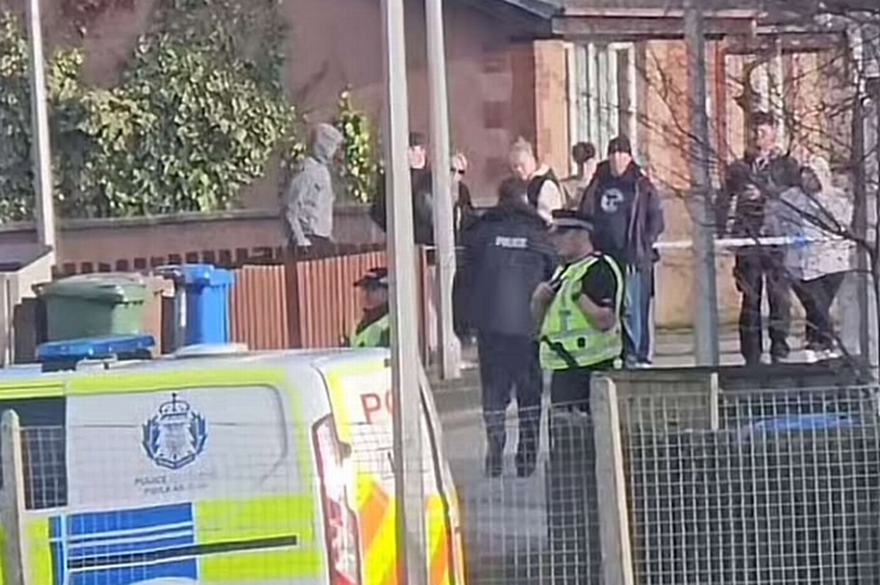 Arrest for 'blunt weapon' incident after armed cops descend on ...