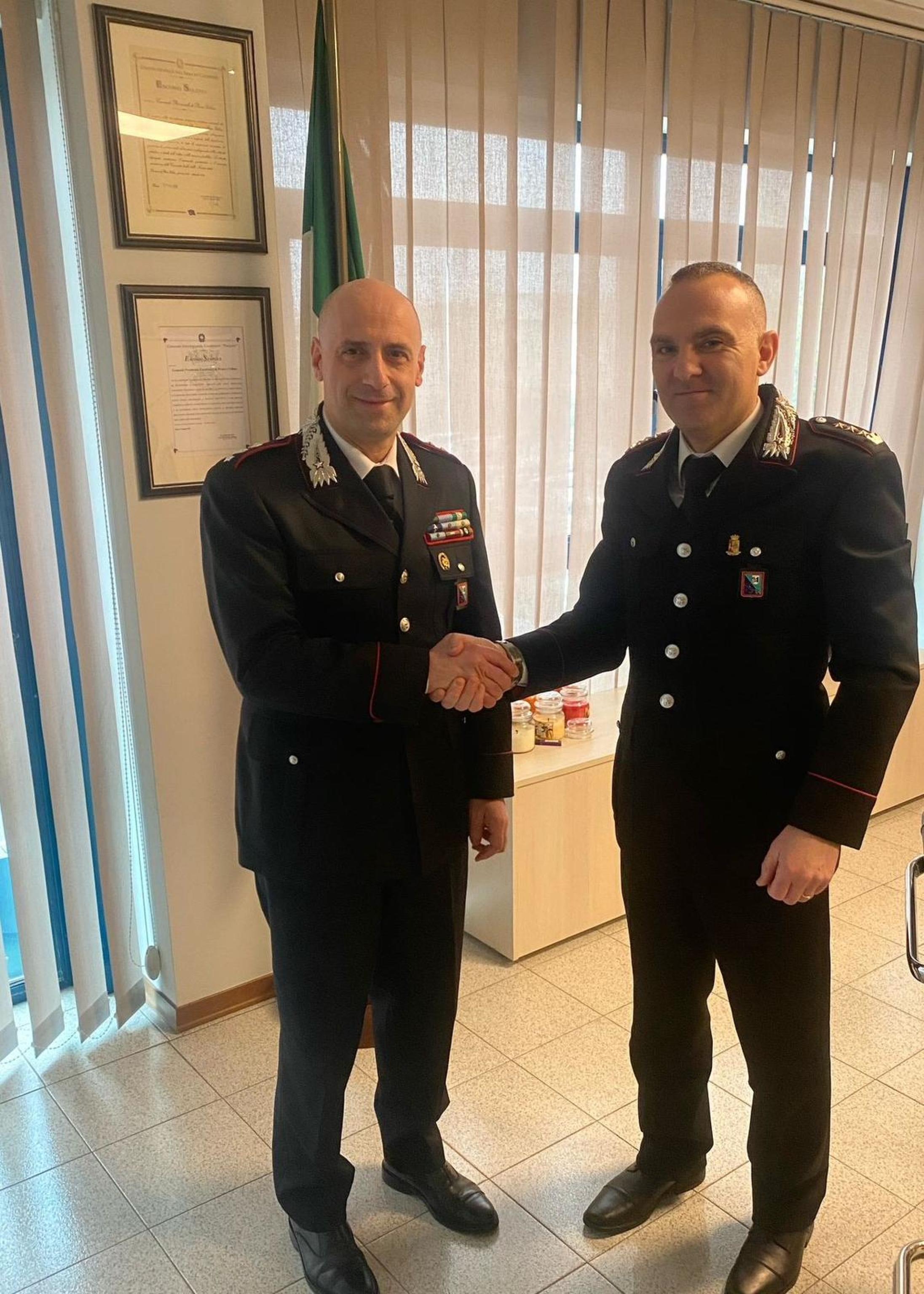 Il tenente Esposito della Compagnia di Fano promosso a capitano