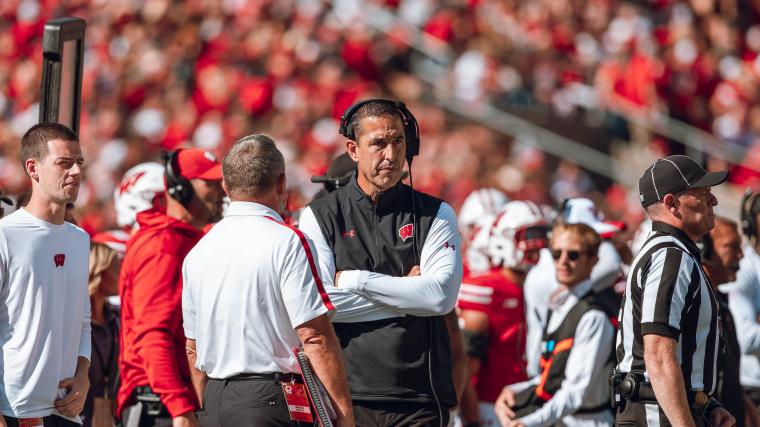 CBS Sports analyst sends stern warning to Wisconsin football coach Luke ...