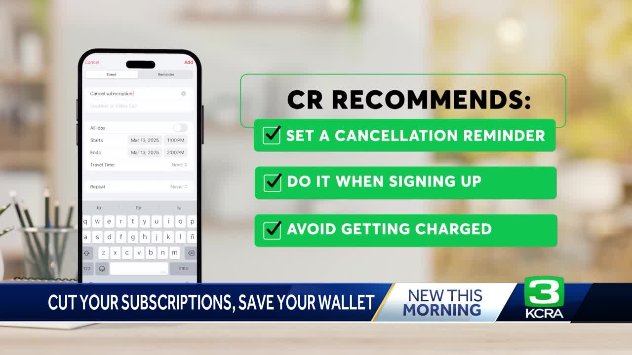 Consumer Reports: Cut your subscriptions, save your wallet