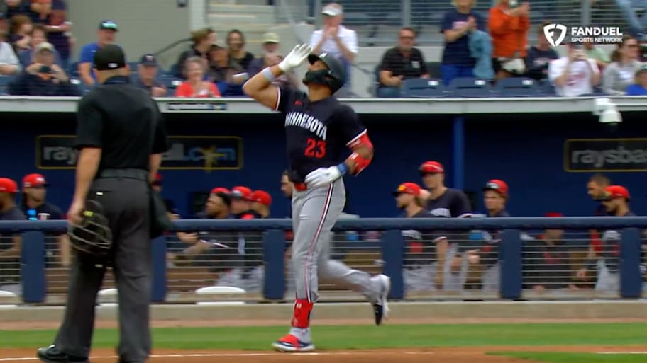 Watch: Royce Lewis hits Twins' first home run of spring training