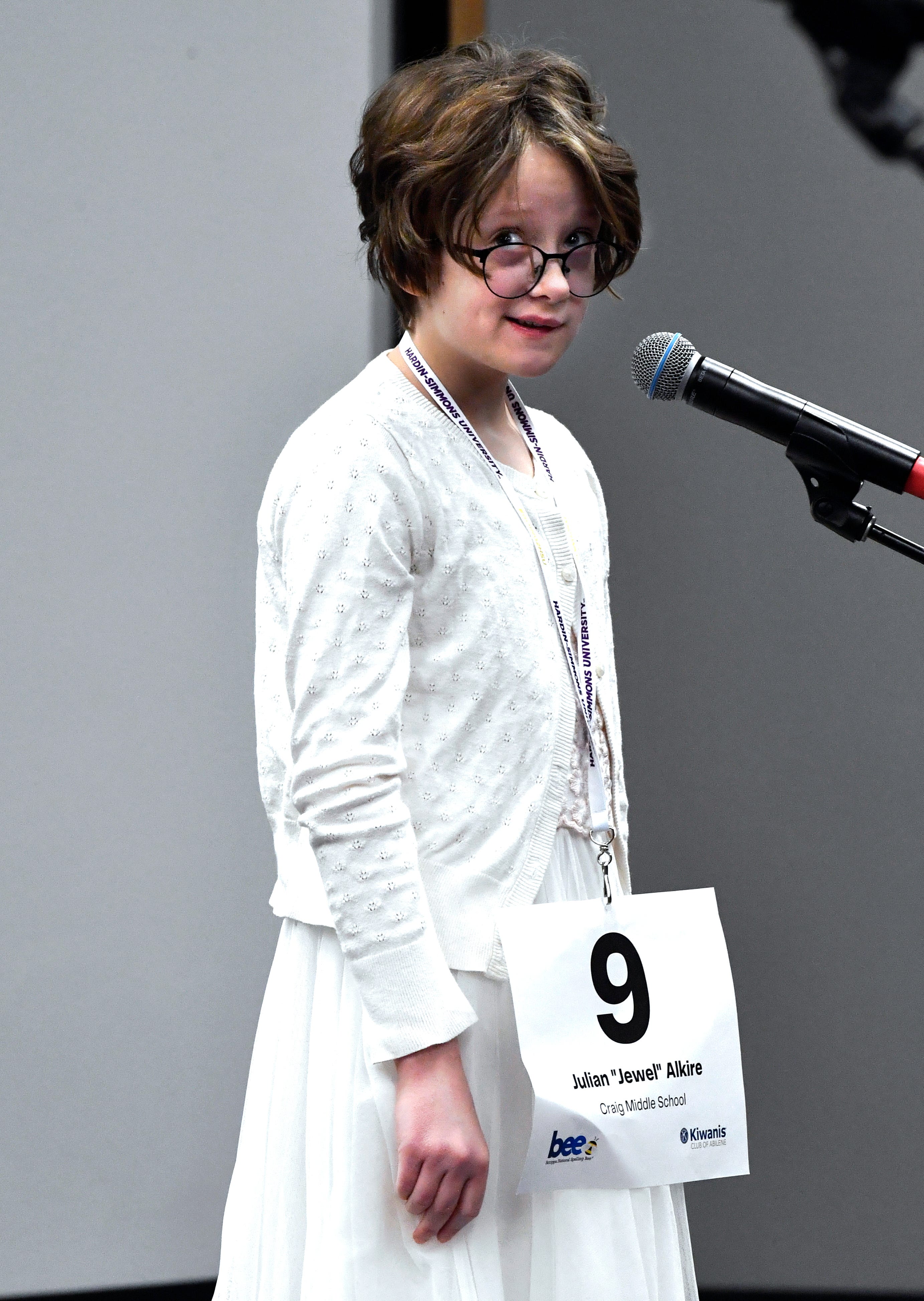 Three-peat! Seventh grader wins her third Big Country Spelling Bee