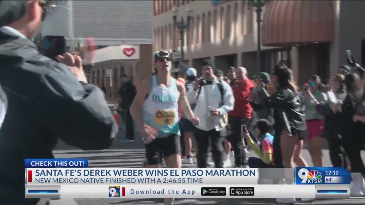 Derek Weber crowned 2025 Michelob Ultra El Paso Marathon winner