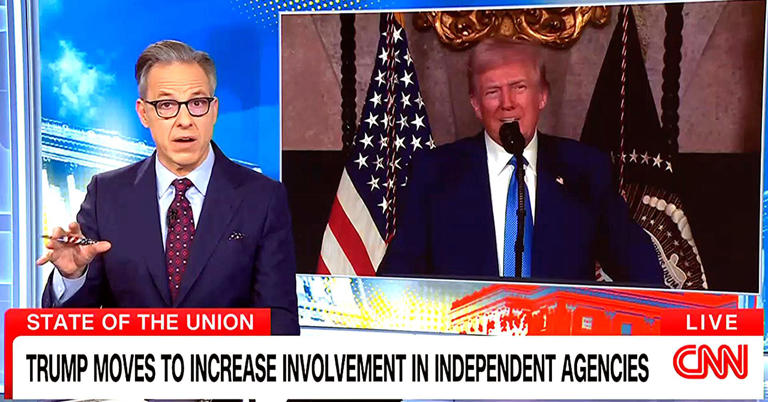 CNN’s Jake Tapper Destroys Trump Over Watchdog Purge In Blistering ... CNN’s Jake Tapper Destroys Trump Over Watchdog Purge In Blistering ...