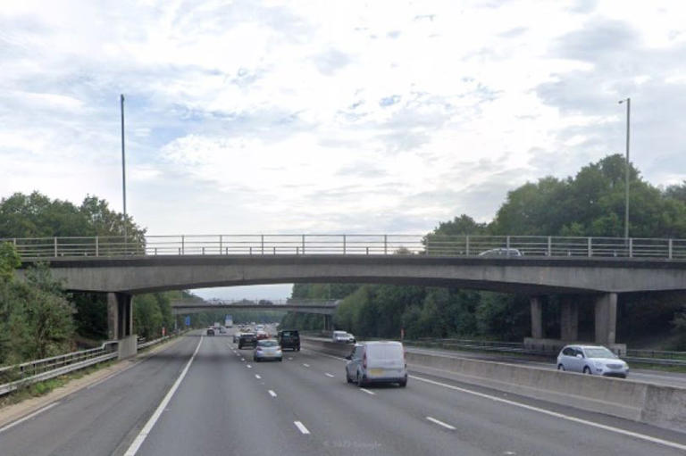 M25 road closures in Surrey this week plus full weekend closure over the M3