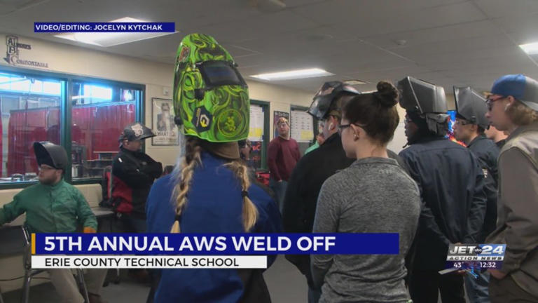 Welding students put their skills to the test at annual Weld Off