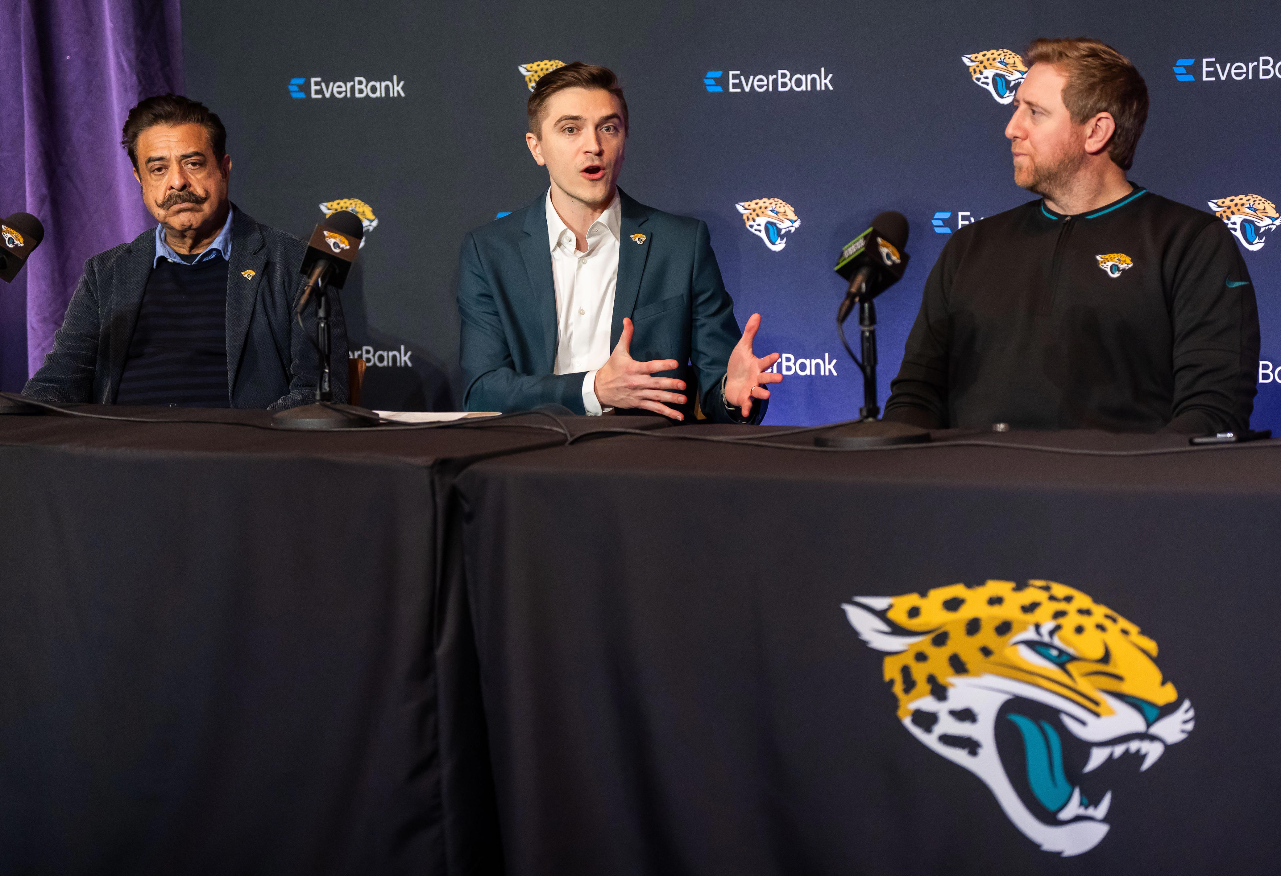 Jacksonville Jaguars introduce GM James Gladstone, sees parallels to LA ...