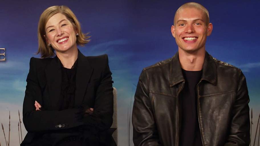 The Wheel of Time's Rosamund Pike and Josha Stradowski tell us about ...