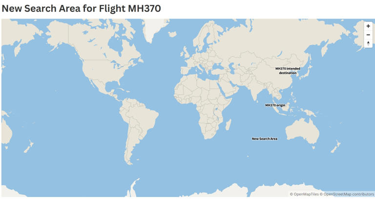 New MH370 Search Launched: Map Shows Where They're Looking