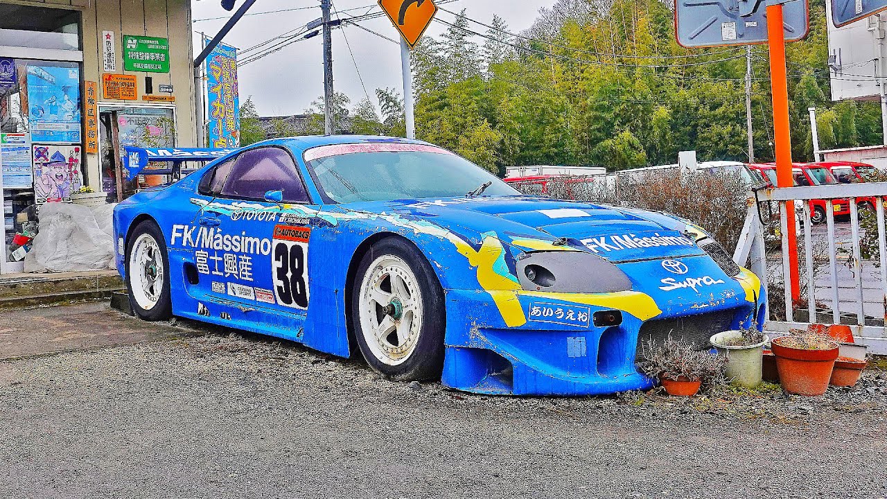Where Japanese Racecars Go To Die! - Abandoed Cars in Japan