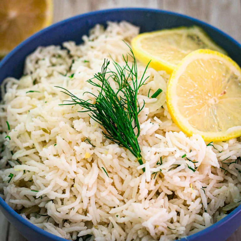 Basmati Rice with Dill and Lemon