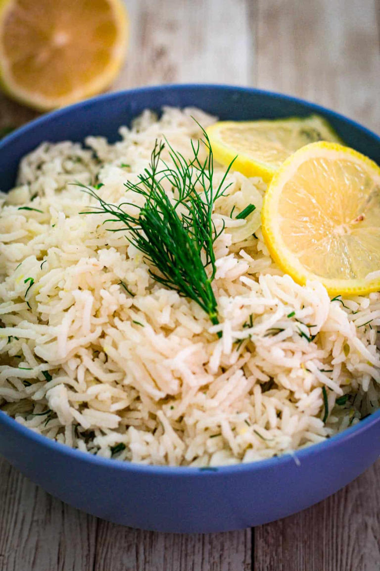 Basmati Rice with Dill and Lemon