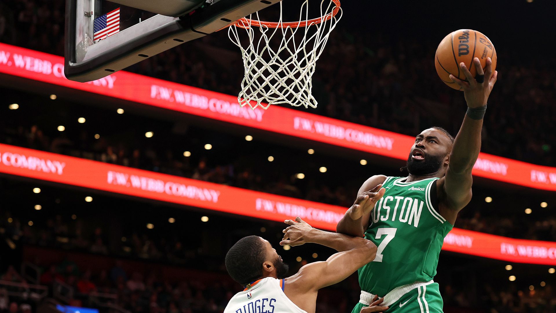 Jaylen Brown and the art of locking in