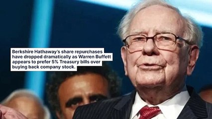 Warren Buffett Favors 5% Treasury Bills Over Buybacks As Berkshire ...